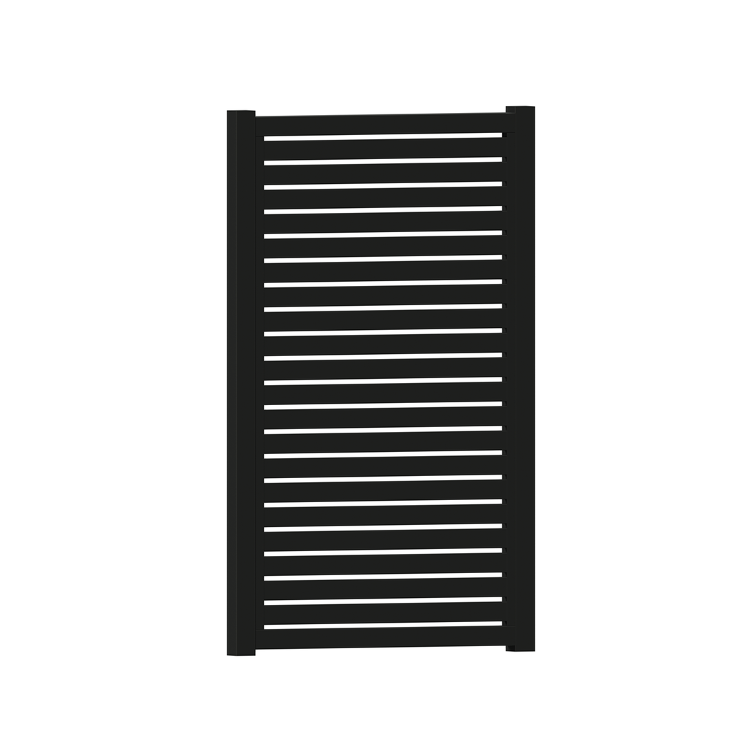 DIY Aluminum Horizontal Slats Pedestrian Gate – Fenlux Shop