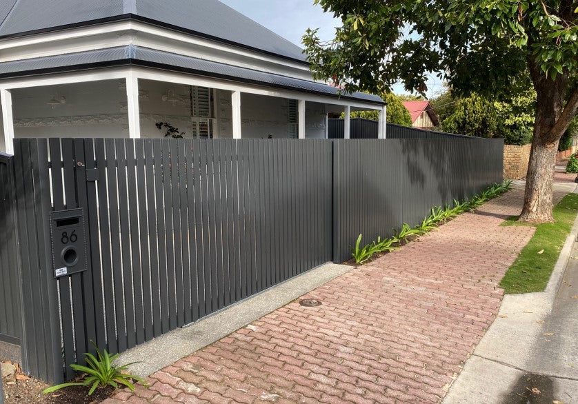 DIY Vertical Pickets Sliding Gate – Fenlux Shop