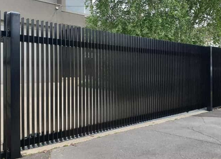 DIY Aluminum Vertical Blade Sliding gate – Fenlux Shop
